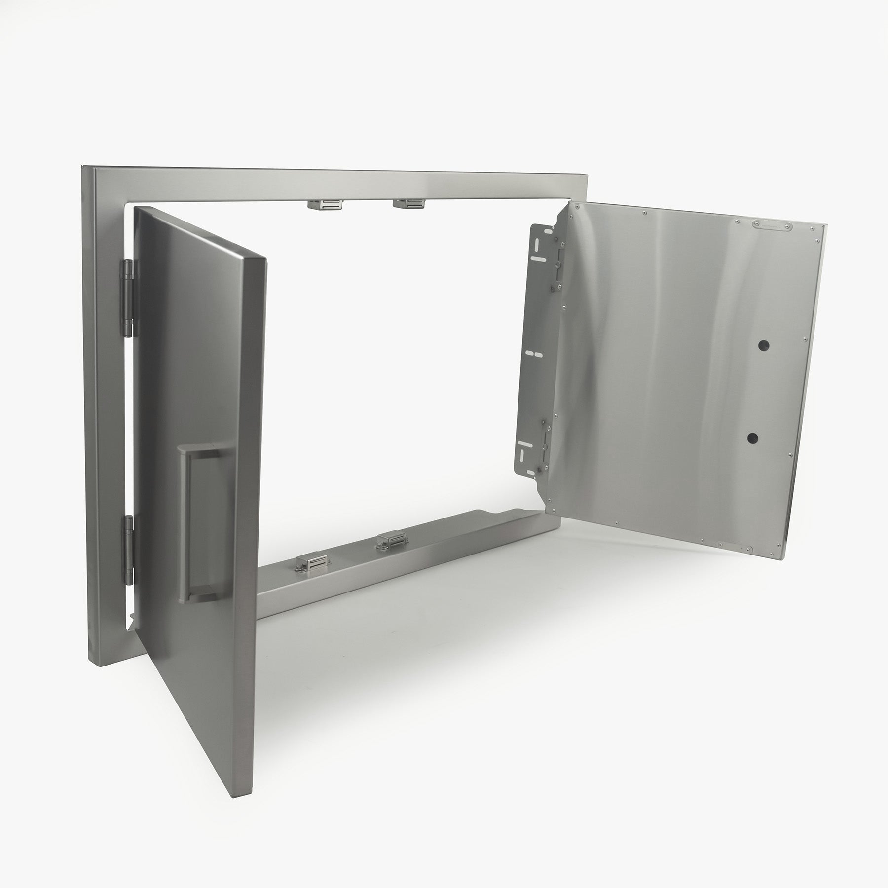 Draco Grills Stainless Steel Build-in Outdoor Kitchen Double Door ...