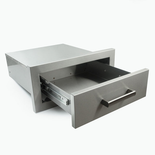 Draco Grills Stainless Steel Build-in Outdoor Kitchen Single Width Dra ...