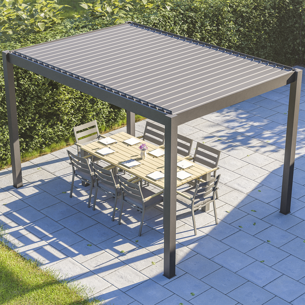 Aluminium Pergolas - Metal Garden Pergolas - Garden Trends