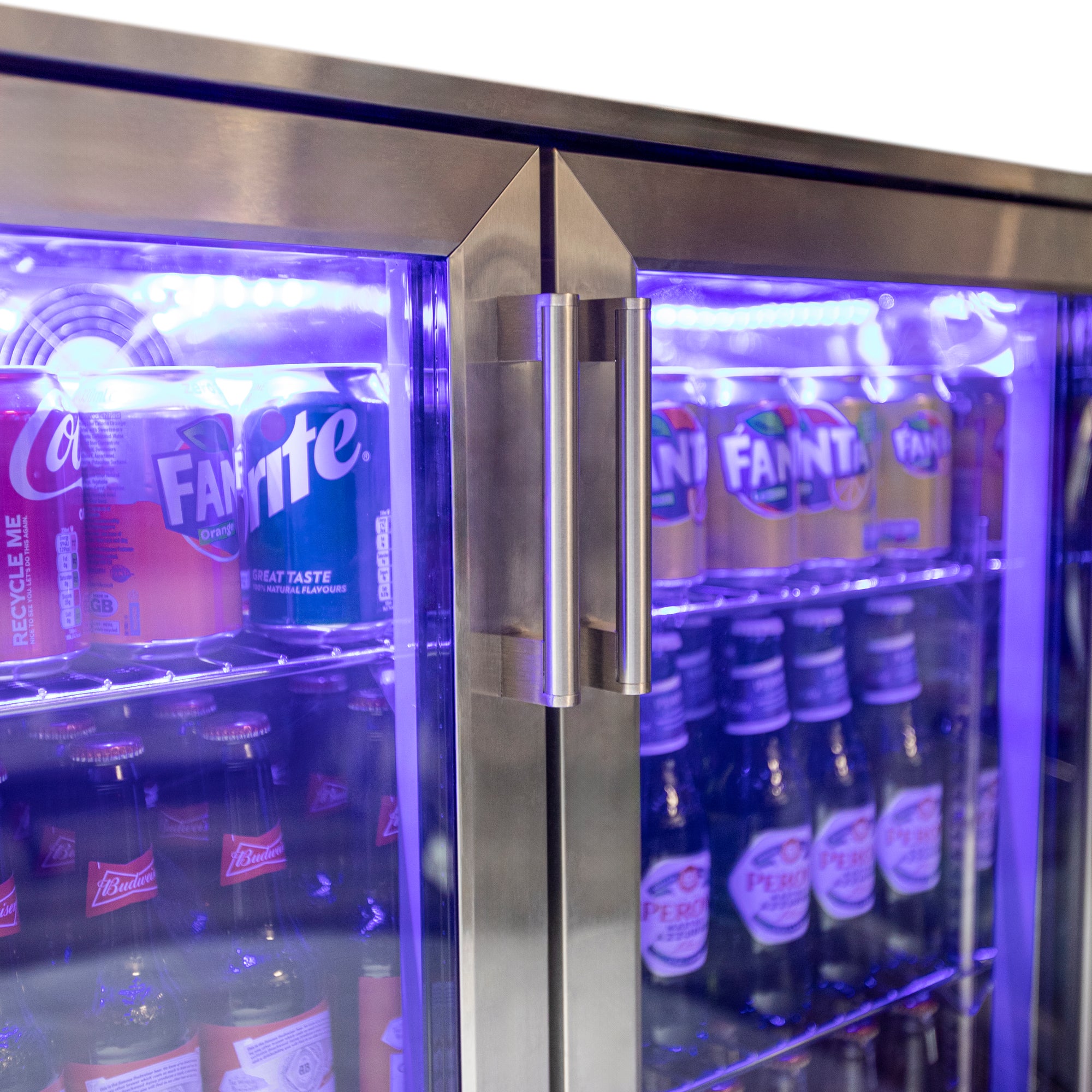 Draco Grills Avalon Outdoor Stainless Steel Double Bar Fridge 208L ...