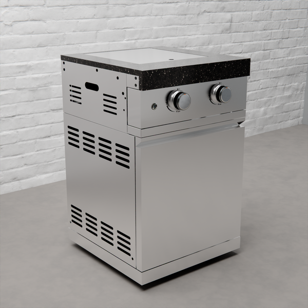 Draco Grills Outdoor Kitchen Stainless Steel Power Burner Cooking Stat ...